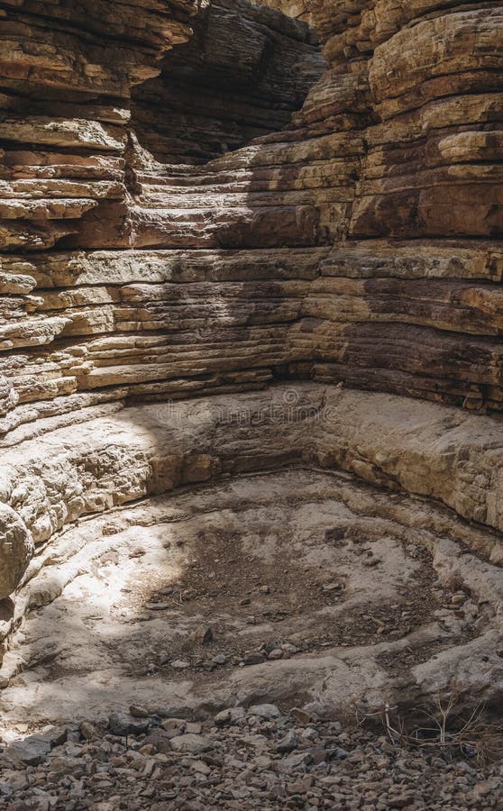Plunge Pool at the Bottom of Empty River Valley Inside of Jacob S ...