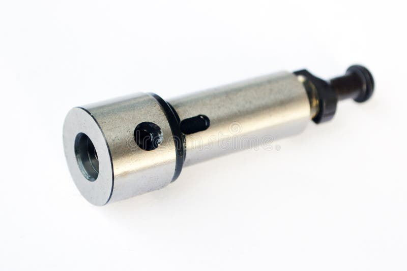 Plunger of the fuel pump stock photo. Image of metal - 128097812