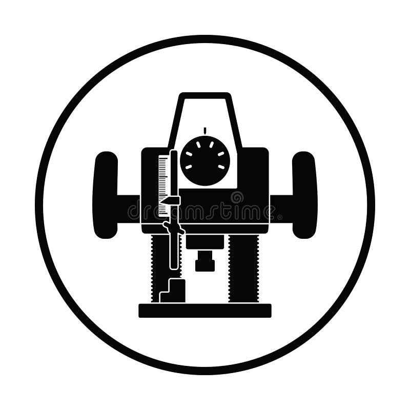 Plunger Milling Cutter Icon Stock Vector - Illustration of accuracy ...