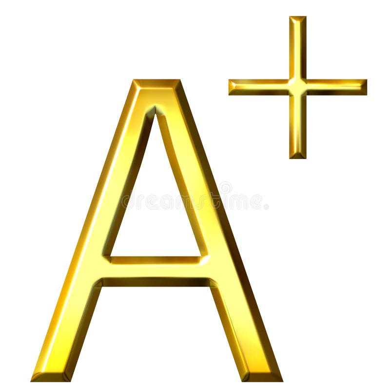 A plus stock illustration. Illustration of alpha, plus - 12566338
