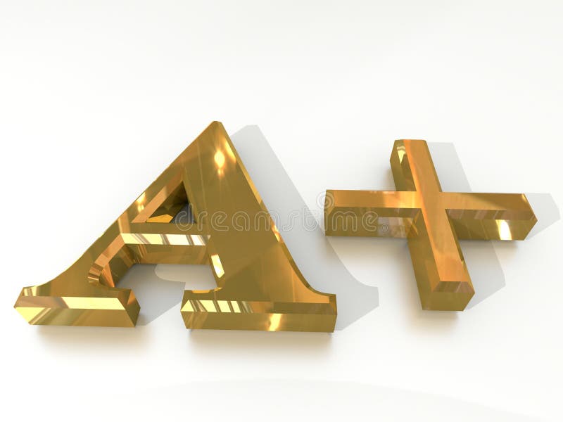 A plus stock illustration. Illustration of service, sighn - 18148046