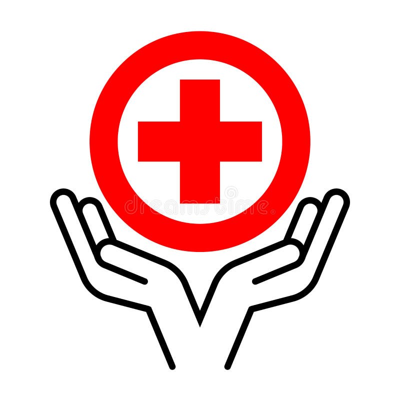 Hospital plus icon logo stock vector. Illustration of company - 195775894