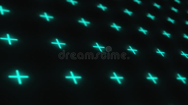 Plus, Black Background and Geometric Texture Pattern Moving, Art and ...