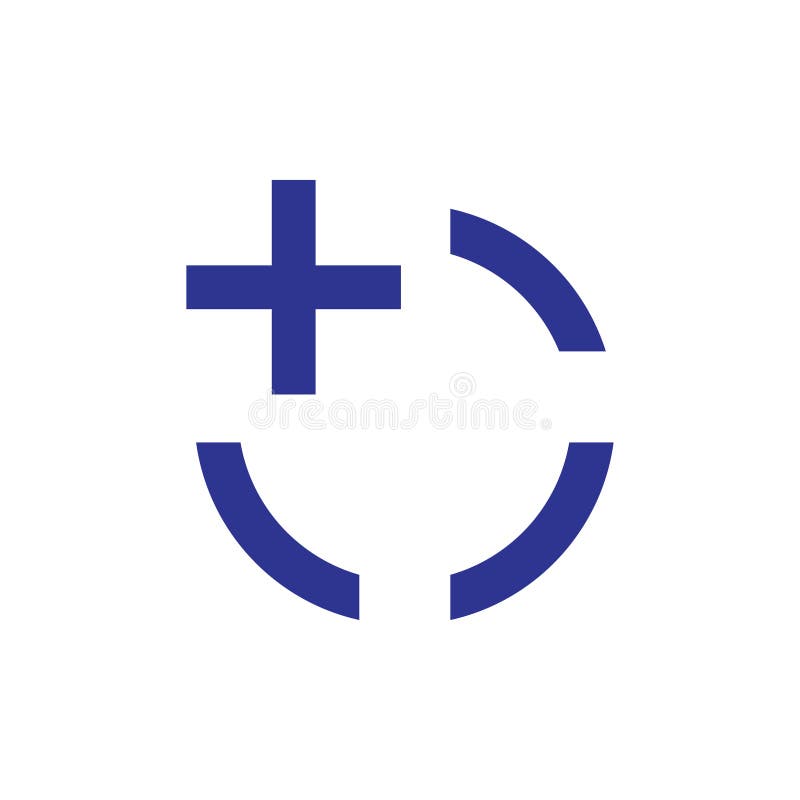 Circle Line Arrow Logo Vector Stock Vector - Illustration of curve ...