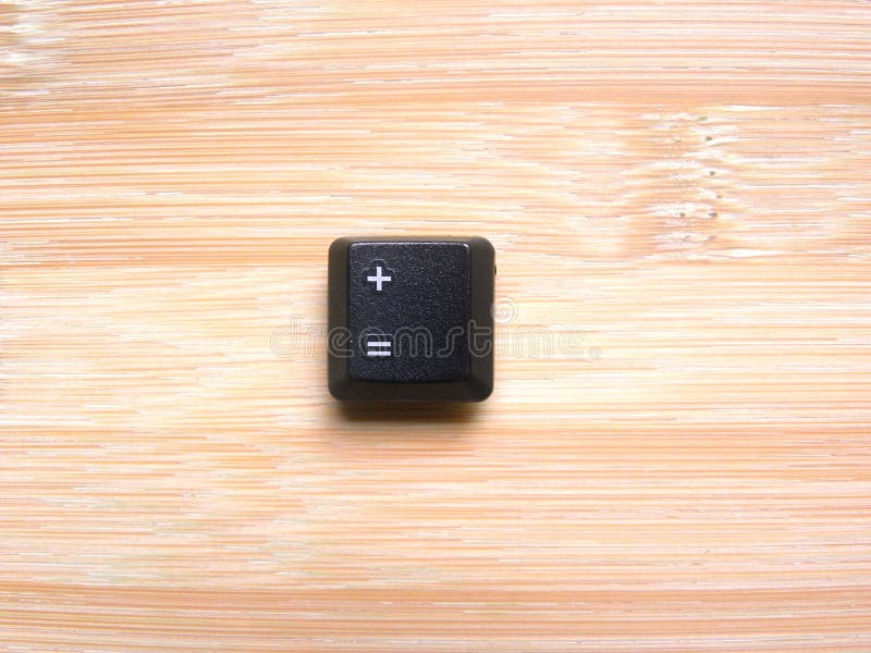 Plus and Equal stock photo. Image of detail, keyboard - 183744928