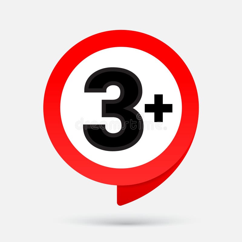 Age Restriction 3 Stock Illustrations – 149 Age Restriction 3 Stock ...