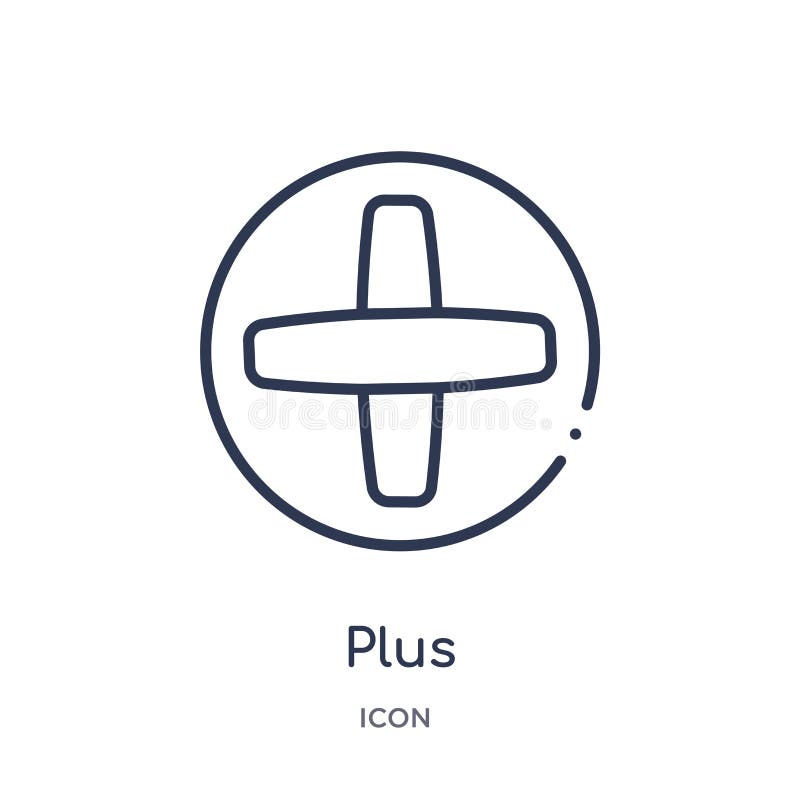 Plus Cross Icon In Trendy Design Style. Plus Cross Icon Isolated On ...