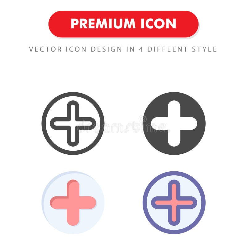 Plus Icon. for Your Web Site Design, Logo, App, UI. Vector Graphics ...