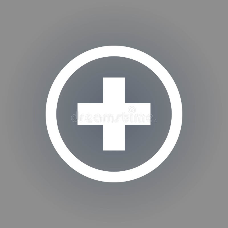 Plus Icon Stock Vector Illustration Flat Design Stock Vector ...