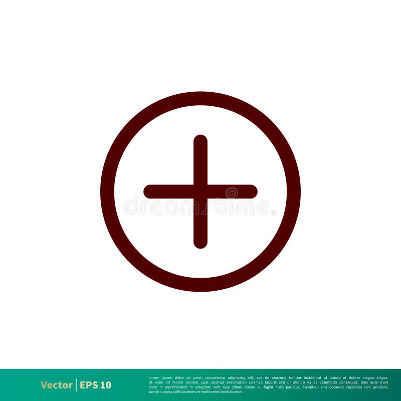 Plus Icon Vector Logo Template Illustration Design. Vector EPS 10 Stock ...