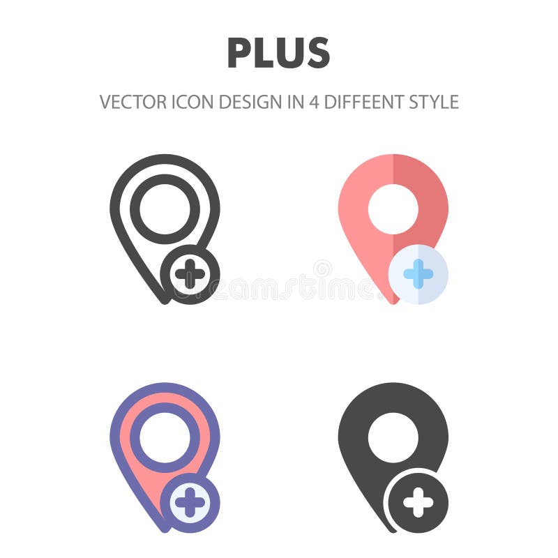 Plus Icon. for Your Web Site Design, Logo, App, UI. Vector Graphics ...