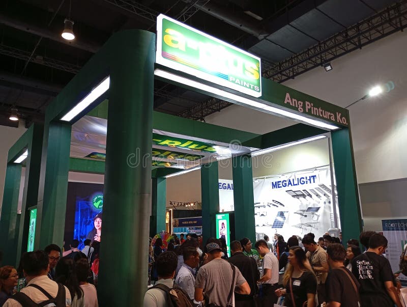 A Plus at Philconstruct Expo in Pasay, Philippines Editorial ...