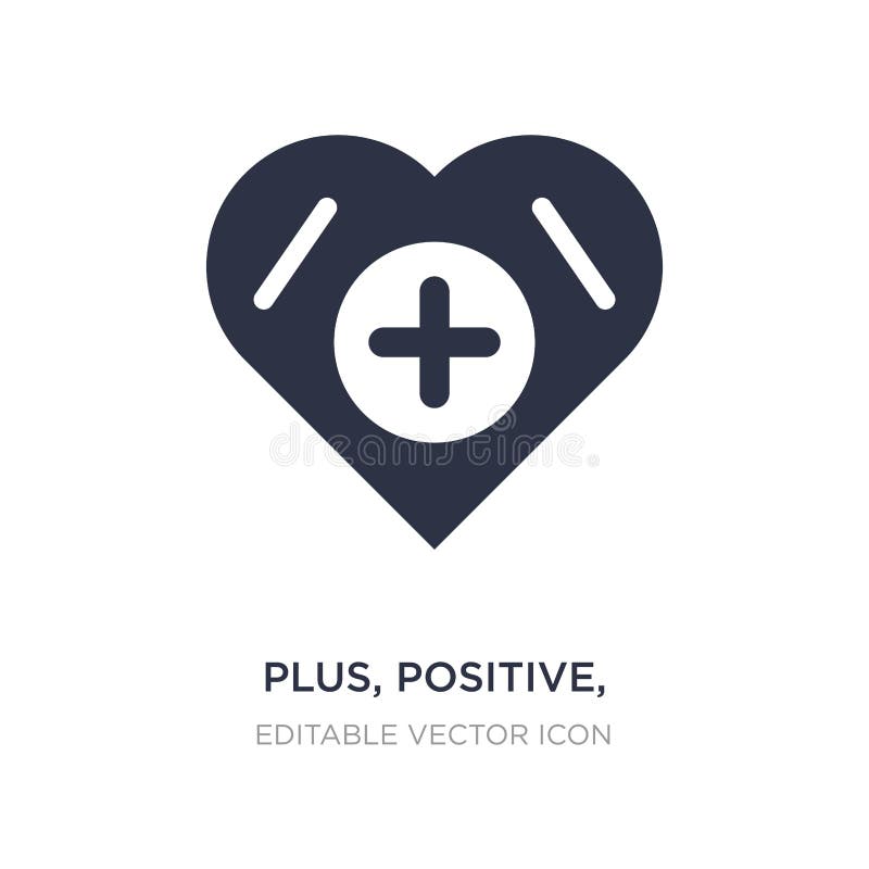 Plus, Positive, Add, Icon on White Background. Simple Element ...