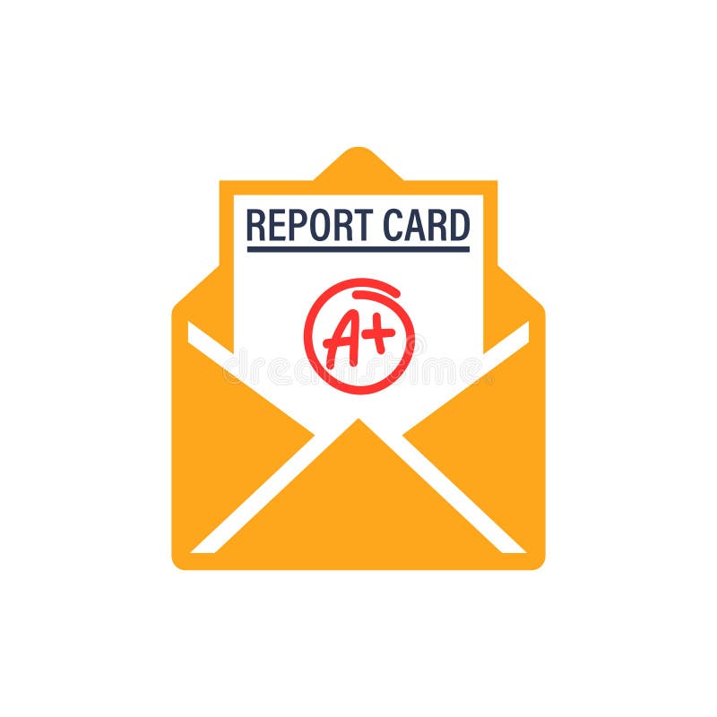 Report Card Grades Clipart