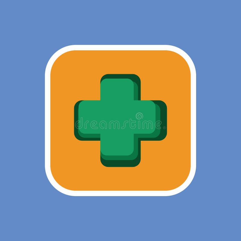 Plus Sign. Vector Illustration Decorative Design Stock Vector ...