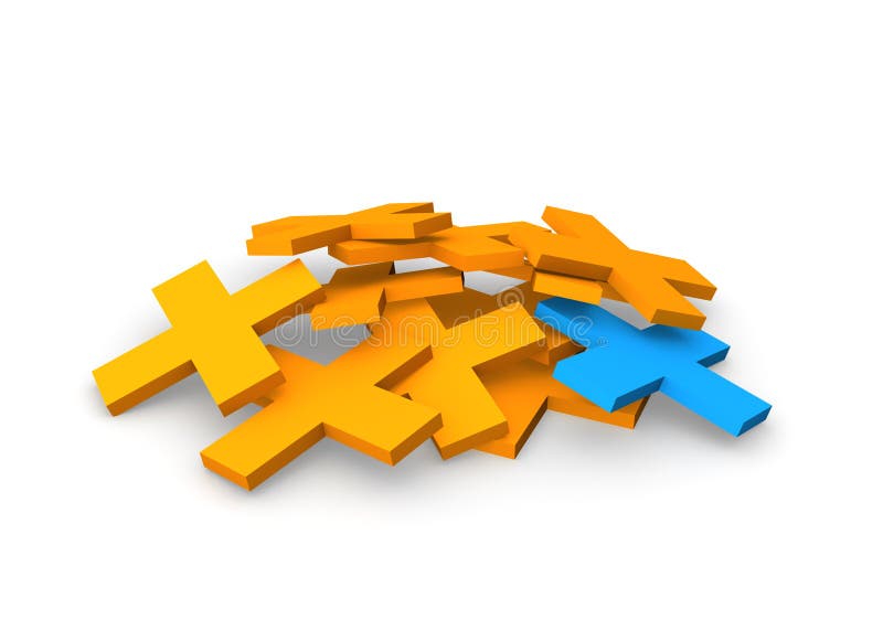 Plus signs stock illustration. Illustration of subtract - 11042034