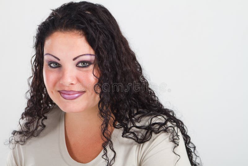 Plus size boxing model stock image. Image of white, feminine - 15613965