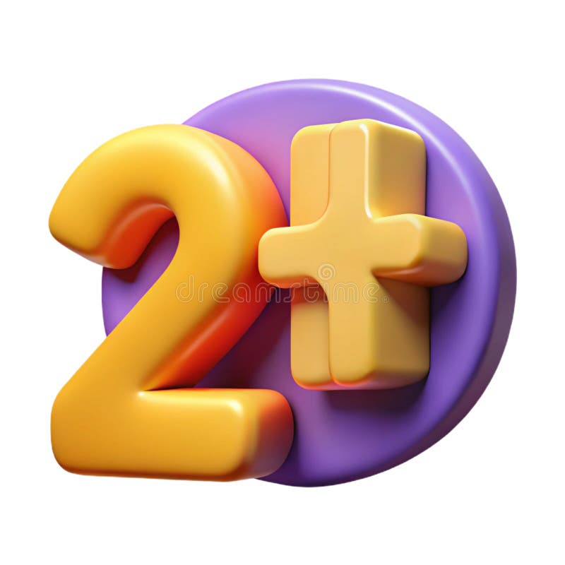 21 Plus Solid Icon stock illustration. Illustration of design - 359644698