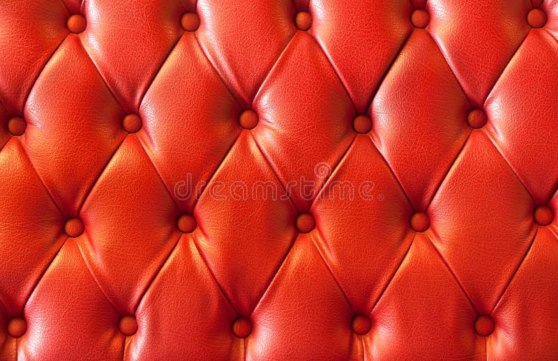 Plush red leather stock photo. Image of clothing, retro - 20889542