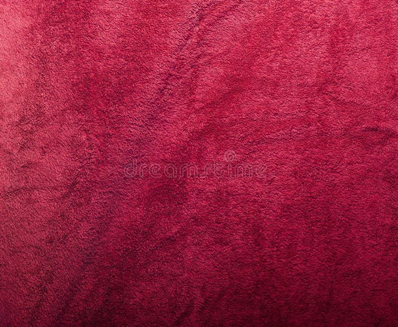 Plush Red Towel Texture stock image. Image of ruby, furry - 21530167
