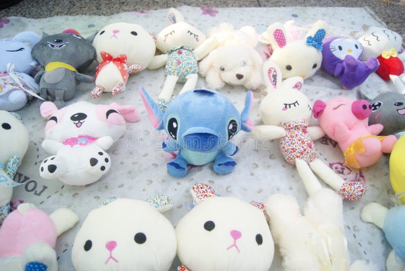 Plush toys stock image. Image of toys, shenzhen, background - 37371021