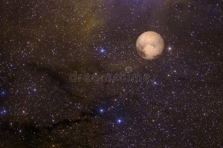 Pluto. Elements of this Image Furnished by NASA Stock Image - Image of ...