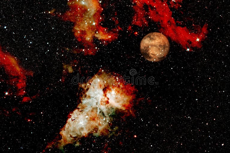 Pluto. Elements of this Image Furnished by NASA Stock Photo - Image of ...