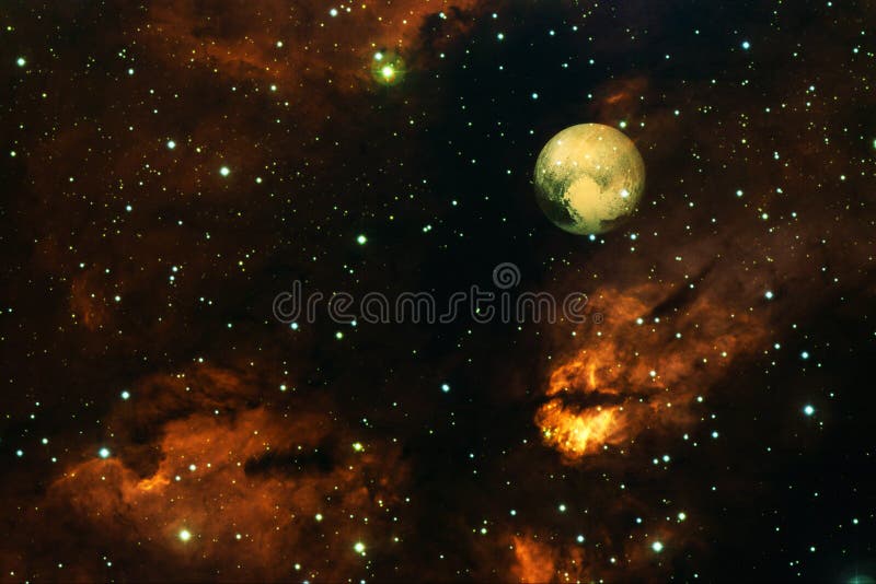 Pluto. Solar System. Elements of this Image Furnished by NASA Stock ...