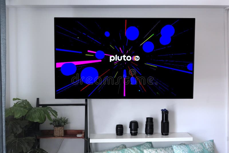 Pluto Tv Cable Provider Logo Editorial Image - Image of home, movie ...