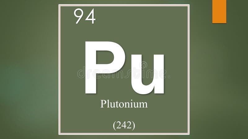 Plutonium Periodic Table Elements Stock Illustrations – 166 Plutonium ...