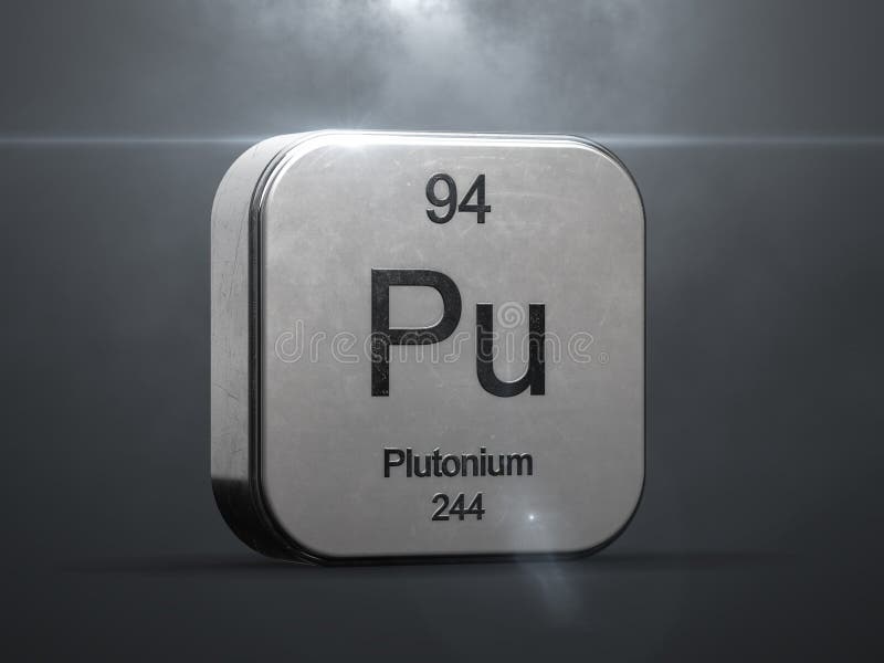 Plutonium element stock illustration. Illustration of research - 30389758