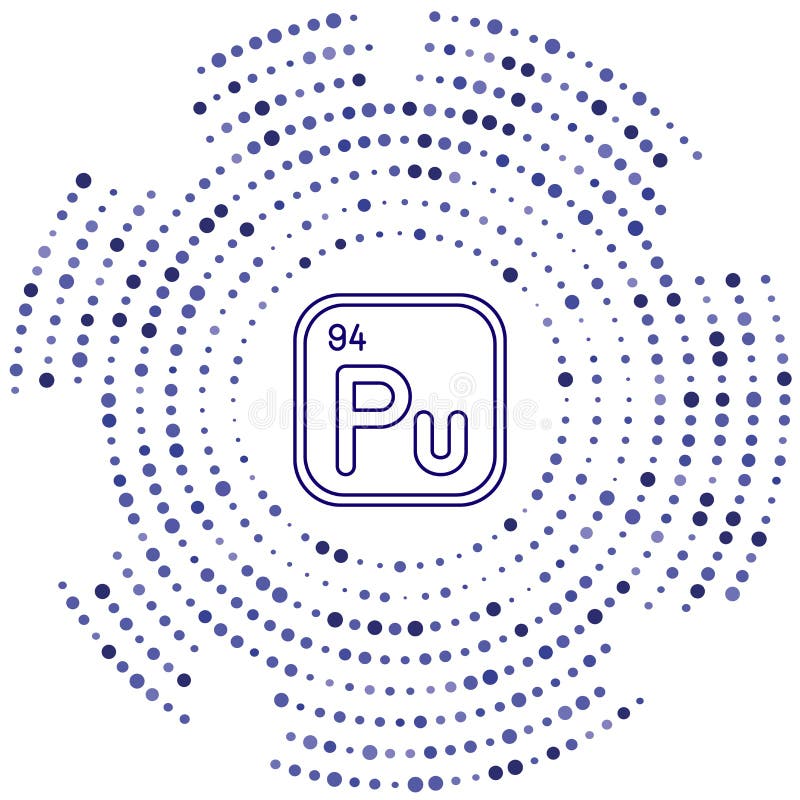 Plutonium Vector Icon. Plutonium Editable Stroke. Plutonium Linear ...