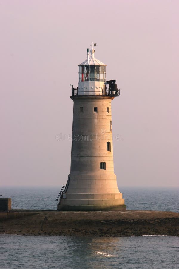 Lighthouse in Vital City of Plymouth, England Stock Image - Image of ...