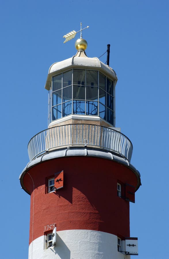 Lighthouse in Vital City of Plymouth, England Stock Image - Image of ...