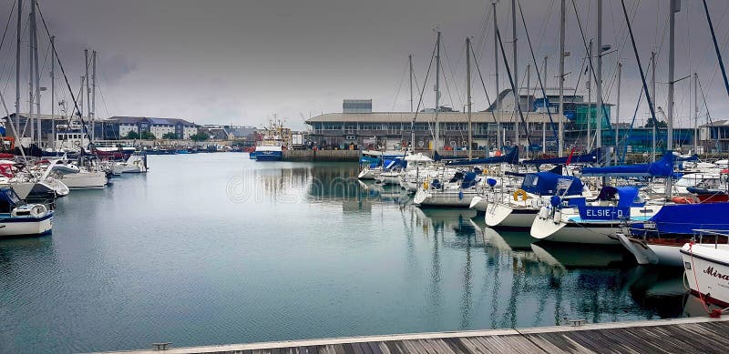Plymouth Barbican and Sutton Harbour. Devon Uk Editorial Photography ...