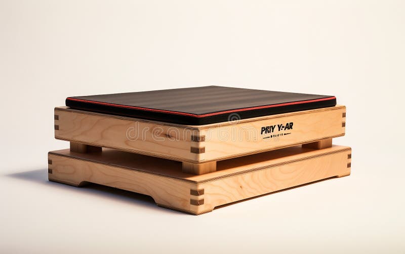 Plyo Box on Transparent Background -Generative Ai Stock Photo - Image ...