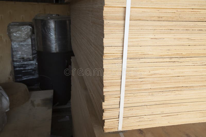 Plywood.Building Material for Interior Work Around the House Stock ...