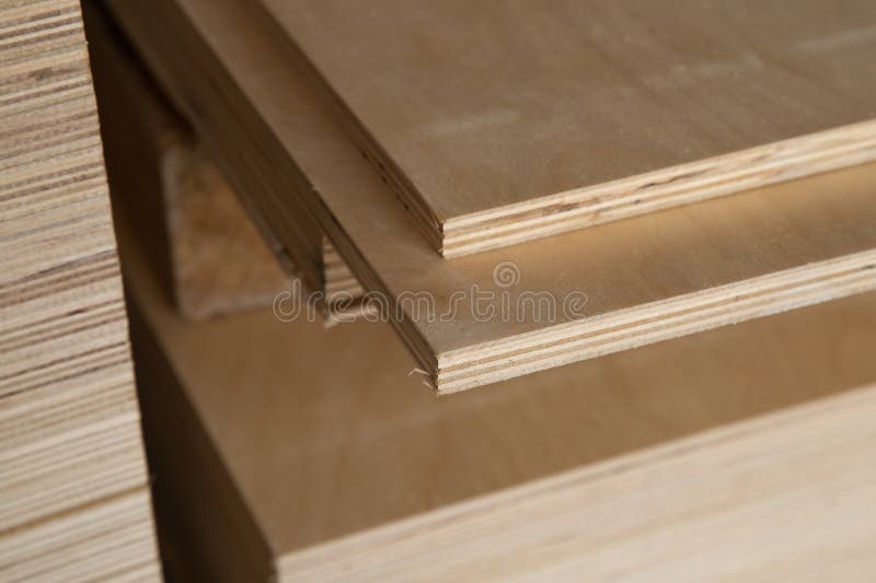 Plywood for Construction.Finishing Material Stock Photo - Image of ...