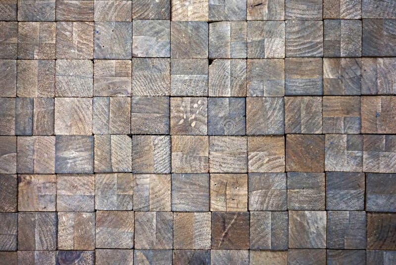 Plywood Wall and Cube Plywood for Texture or Background. Stock Photo ...