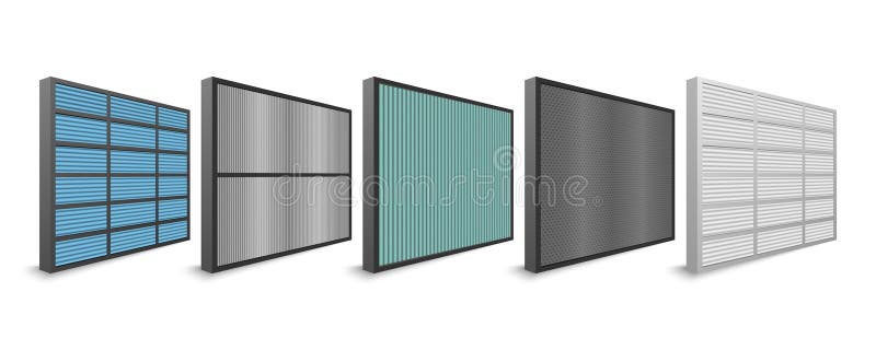 PM 2.5 Air Filteration and Virus Protection, 5 Layers Filter, Vector ...