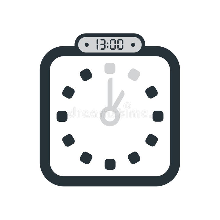 1pm Clock Stock Illustrations – 4 1pm Clock Stock Illustrations ...