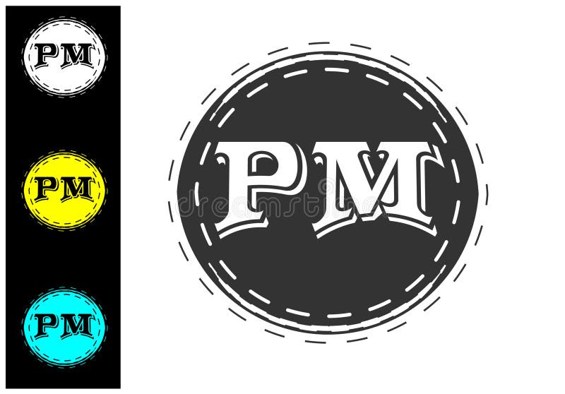 Pm Letter Stock Illustrations – 918 Pm Letter Stock Illustrations ...