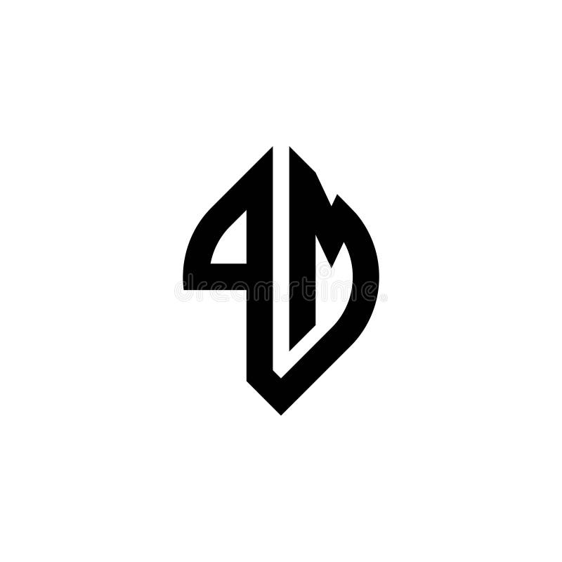 PM Logo Monogram Geometric Shape Style Stock Vector - Illustration of ...