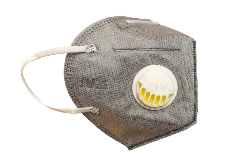 Air Pollution Pm2.5 Concept.PM2.5 Mask on White Background. Stock Photo ...