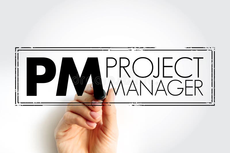 PM - Project Manager is a Professional in the Field of Project ...