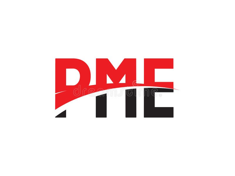 PME Letter Initial Logo Design Vector Illustration Stock Vector ...