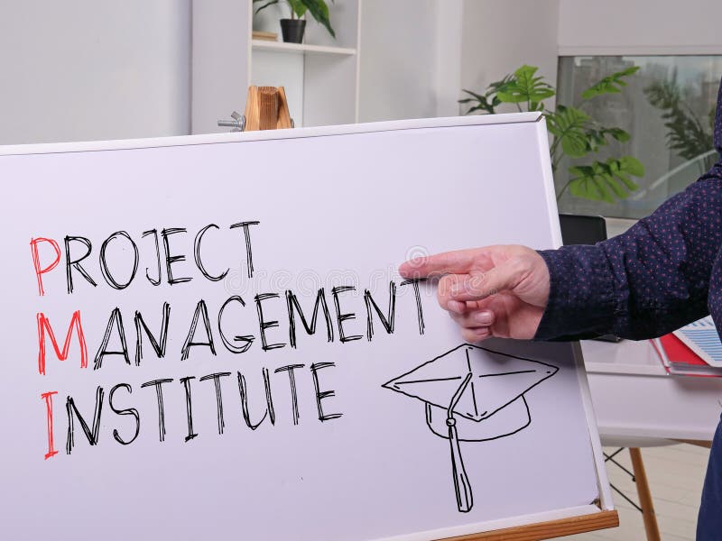 PMI Project Management Institute is Shown Using the Text Stock Image ...