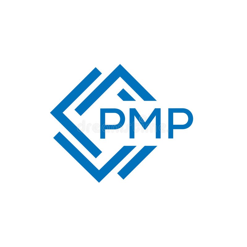 PMp Letter Logo Design on White Background. PMp Creative Circle Letter ...