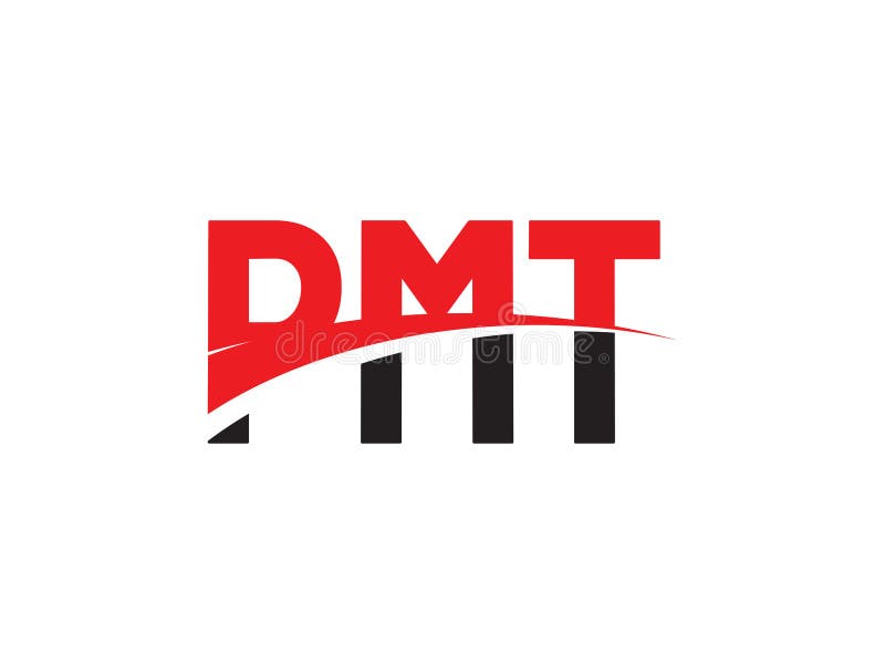 PMT Letter Initial Logo Design Vector Illustration Stock Vector ...
