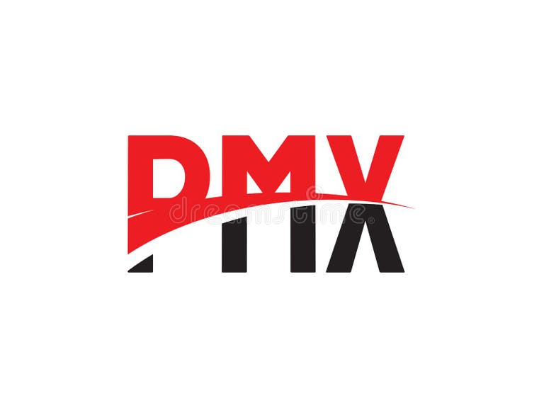 PMX Letter Initial Logo Design Vector Illustration Stock Vector ...